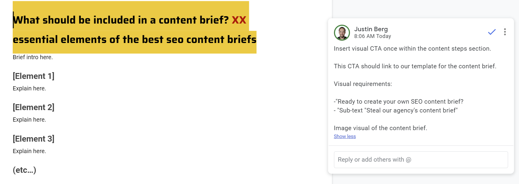 How to Create A Flawless SEO Content Brief [Template] // RTR